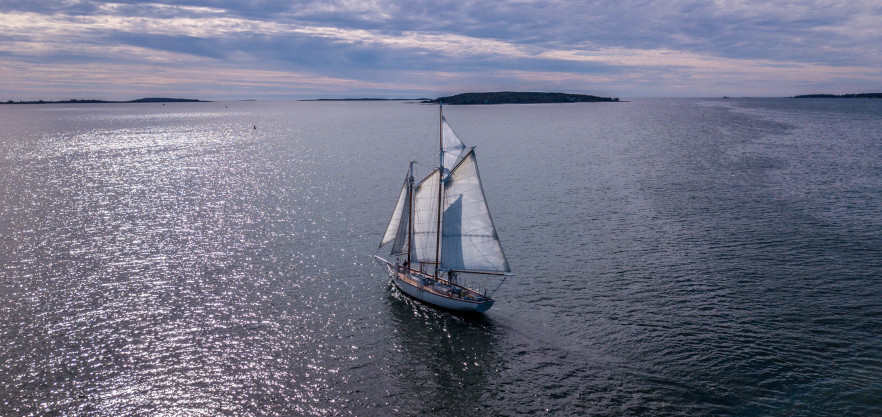 Schooner Eastwind October Fall Sunset Sail - Schooner Appledore